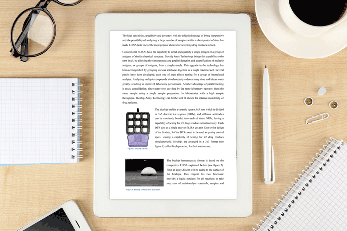 Whitepaper: Screening for veterinary drug residues using biochip array ...